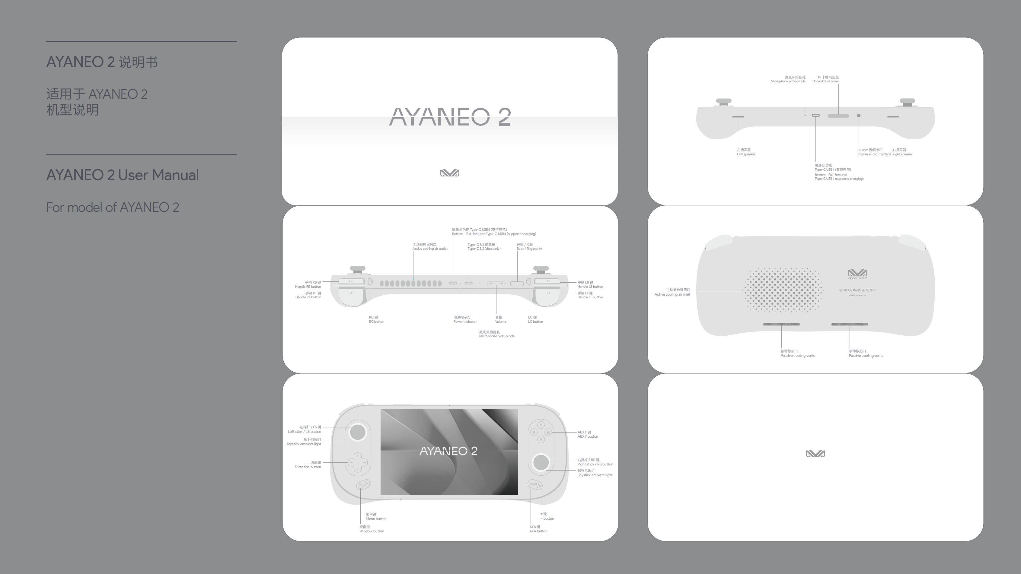 AYANEO 2 系列说明书… - AYANEO