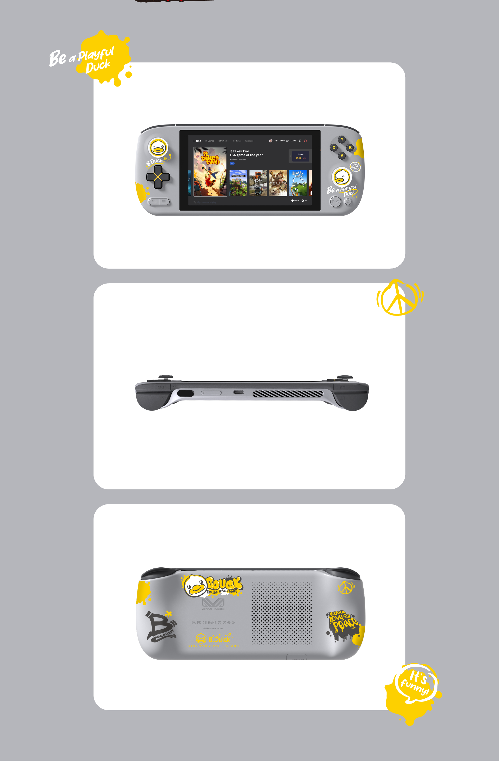 小黄鸭 B.Duck x AYANEO - AYANEO